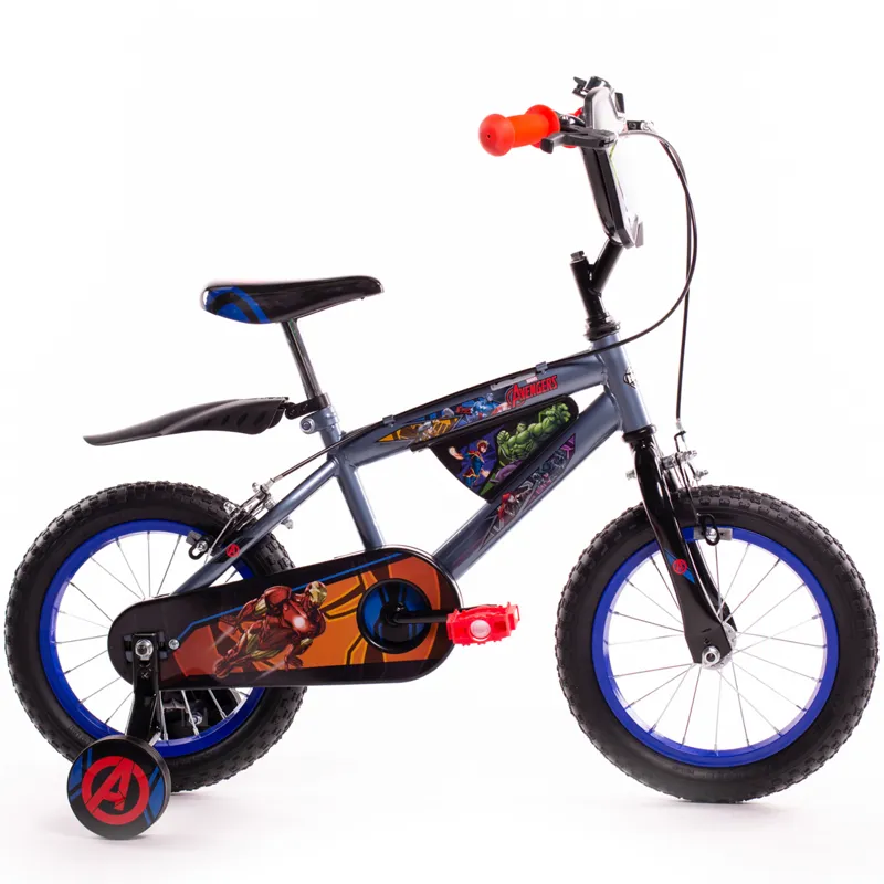 Huffy Avengers Kid's Bike: Grey/Black. 14 Inch