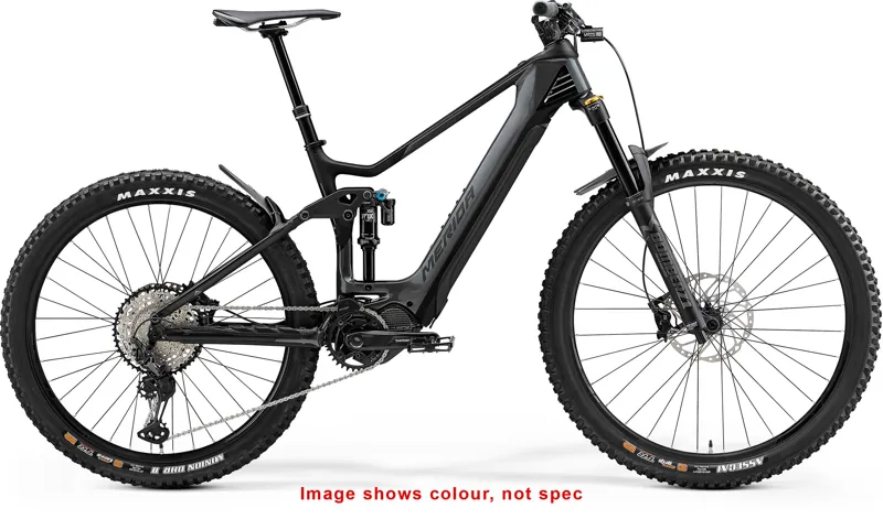 Merida eOne-Sixty 5000 Carbon Electric Mountain Bike in Grey